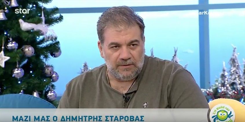 Δημήτρης Σταρόβας: Αποκαλύπτει τα κιλά και την ηλικία του! (Video ...