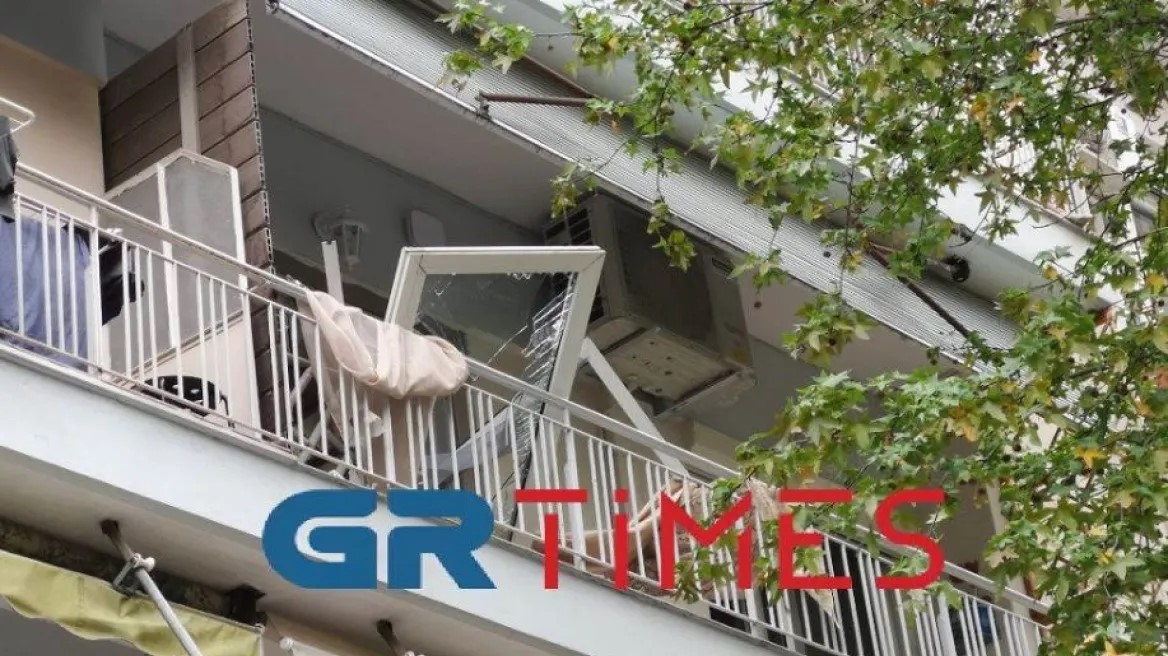 Θεσσαλονίκη: Βομβαρδισμένο τοπίο το Airbnb μετά την έκρηξη - Δείτε ...