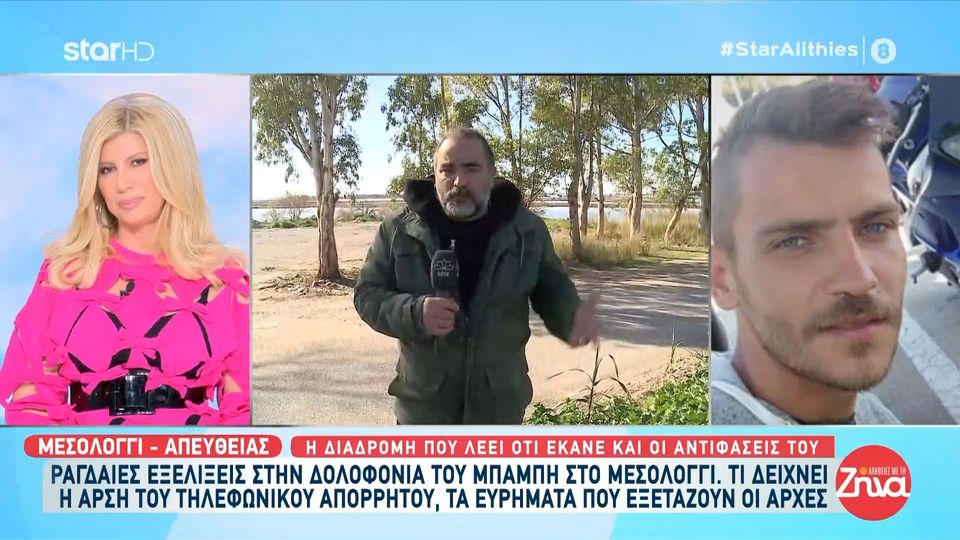 Δολοφονία Μπάμπη στο Μεσολόγγι: Η διαδρομή που λέει ότι έκανε ο ...