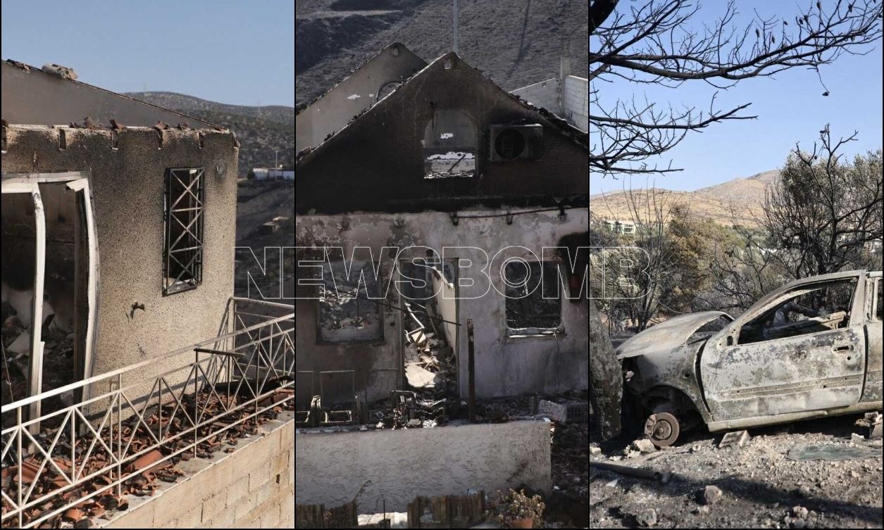 Φωτιά στην Κερατέα: Η φρίκη της πύρινης λαίλαπας μέσα σε φωτογραφίες ...